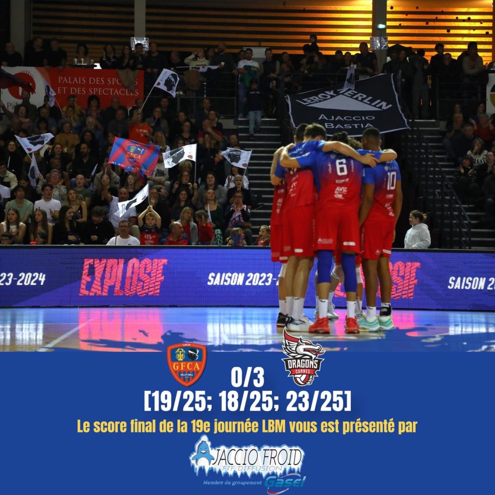 LBM| Notre équipe s’est inclinée contre Cannes | GFCA Volley